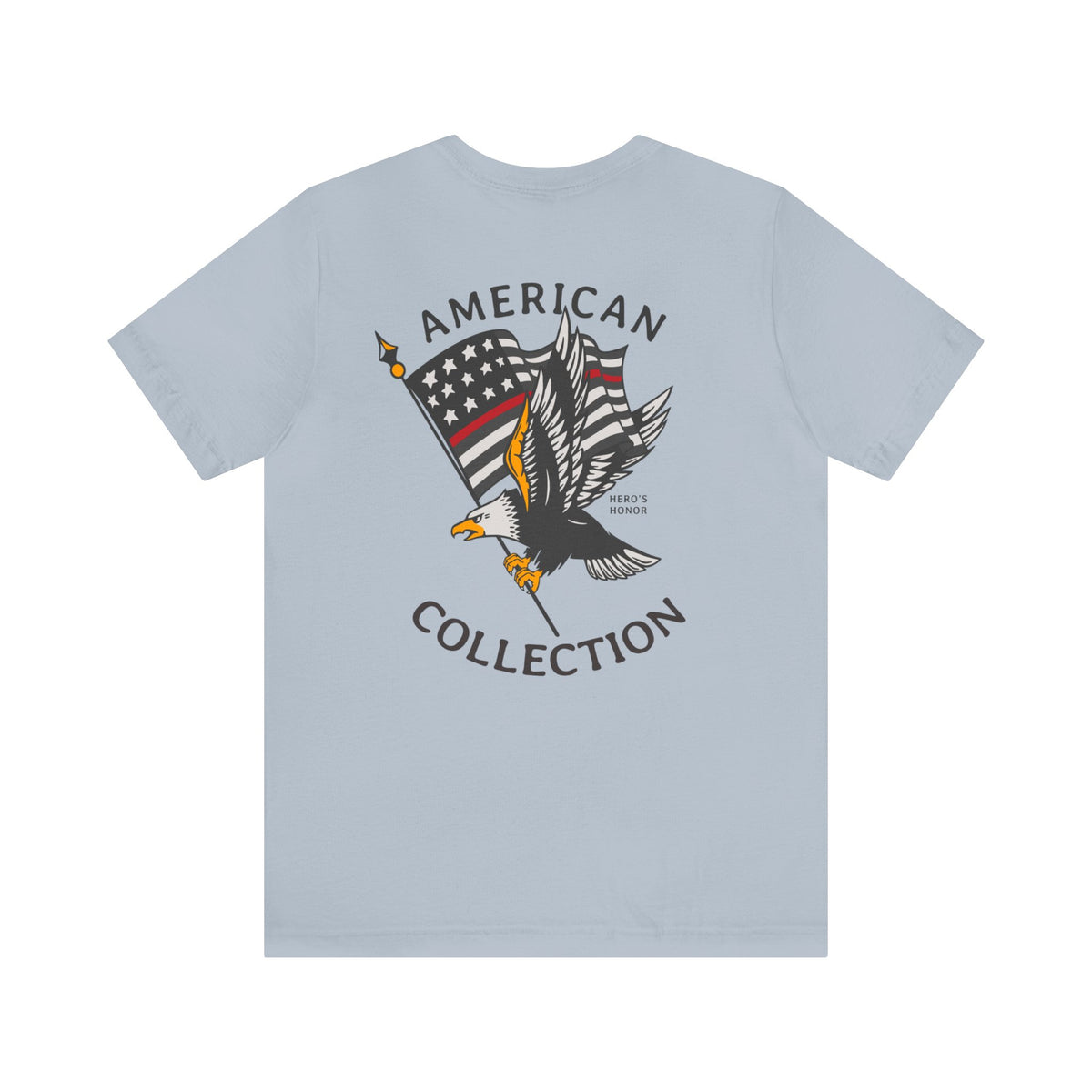 American Collection Red Line T-Shirt – Hero's Honor